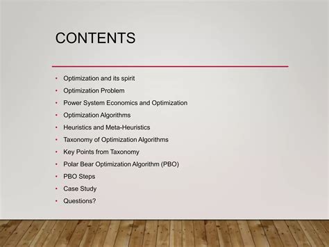 Polar Bear Optimization For Ed Ppt