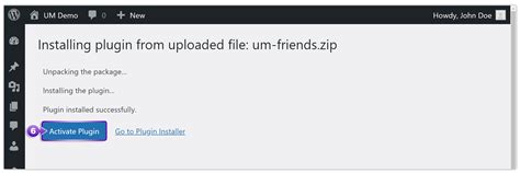 Installing An Extension Ultimate Member