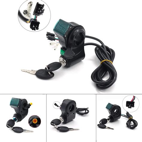 Voltmeter With Key Ignition Lock For Emove Cruiser Wocomotors