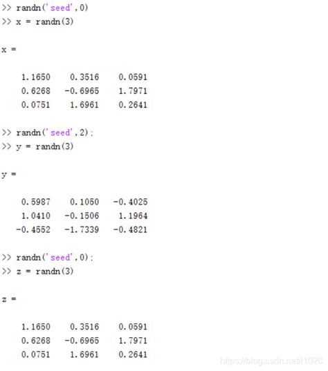 Matlab基础： Rand、randn、randirandn5001什么意思范围是多少 Csdn博客