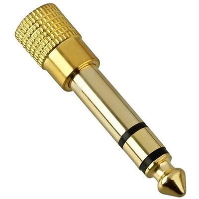 1 4 Male To 1 8 Female Audio Adapter
