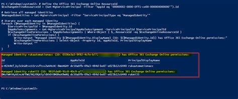 azure active directory list managed identities that have access to