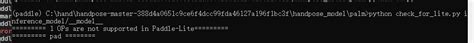 转换tf模型发生typeerror Pad Got An Unexpected Keyword Argument Input 错误