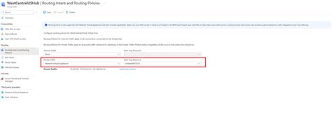 How To Configure Virtual Wan Hub Routing Policies Azure Virtual Wan Microsoft Learn