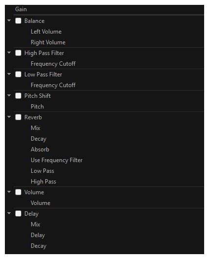 Storyboard Pro 24 Online Help Effect Stack View