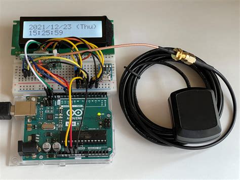 Arduinoとgpsモジュールを使ったlcd時計の製作 よかひより