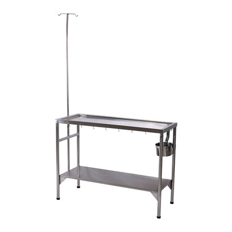 Stainless Steel Exam Table 89cm L X 56cm W X 79cm H