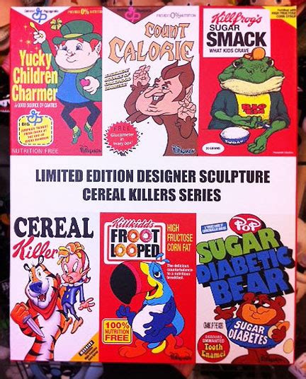 Ron English Cereal Killers Vinyl Toy Series Is Hilarious