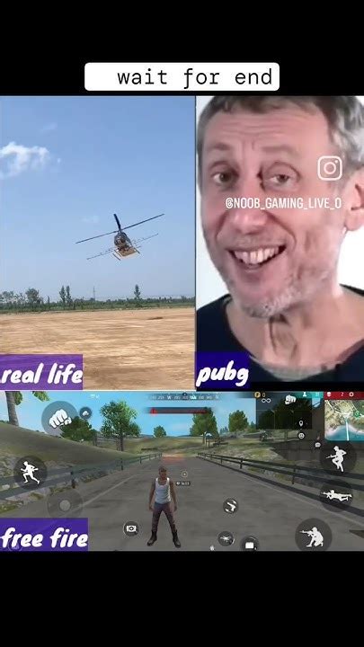 Free Fire Vs Pubg Comedyvideo Pubgmobile Youtube