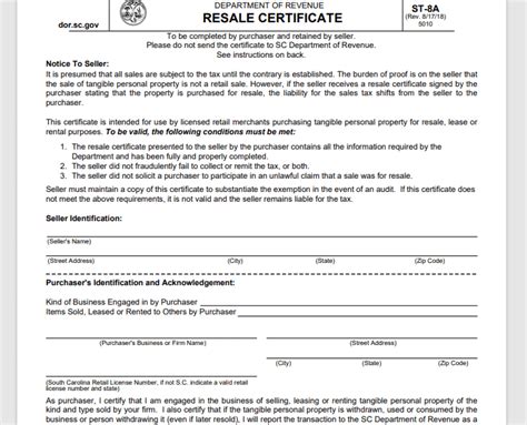 What Is A Resale Certificate And How To Get One