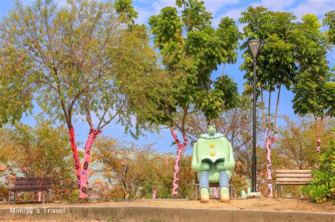【台中景點】台中軟體園區dali Art藝術廣場＆東湖公園：巨大沈思者！超好拍裝置藝術 Mimi韓の旅遊生活