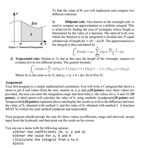 Solved In This Assignment You Will Write A Small C Program