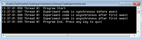 c does the use of async await create a new thread stack overflow