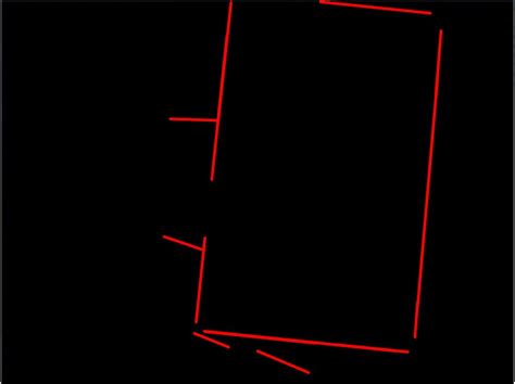 Image Processing Detecting Quadrilateral Shapes From Random Set Of