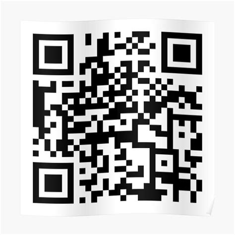 Scp Foundation Website QR CODE Poster By Politeillusts Redbubble