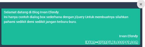 membuat dialog box sederhana dengan jquery sani buni