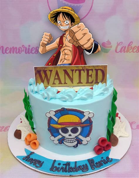 One Piece Cake 1107 Cakes And Memories Bakeshop