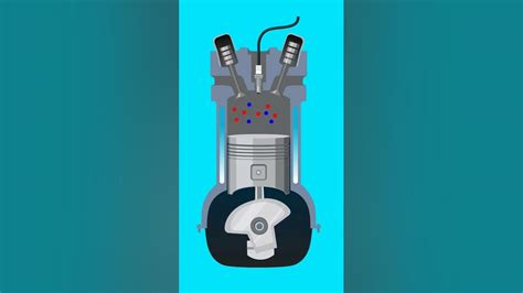 피스톤의 원리를 모르는 분들이 많다고 한다 Shorts 4행정 엔진 원리 Youtube