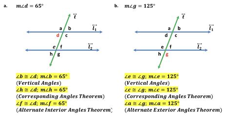 Parallel Lines Theorem Examples Lines Parallel To Same Line Are