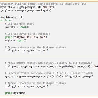 Pseudo Code For The Controlled Style Generation Download Scientific Diagram