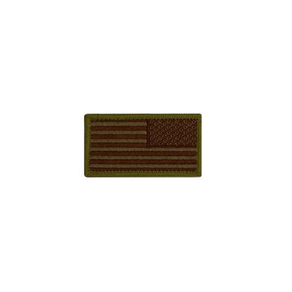 Spice Brown American Flag Patch Air Force And Military