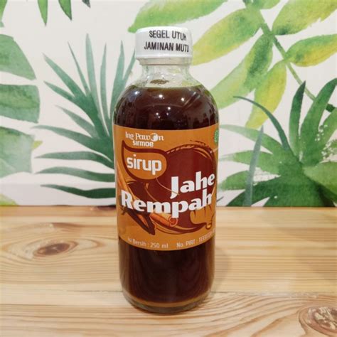 Jual Sirup Jahe Rempah 250 Ml Ing Pawon Shopee Indonesia