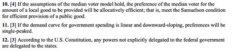 Solved 10 [4] If The Assumptions Of The Median Voter Model