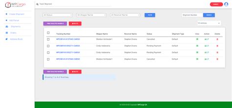 Users And Permissions Wpcargo Track And Trace System