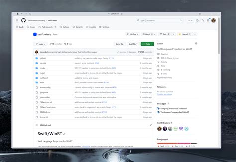 swift meet winrt