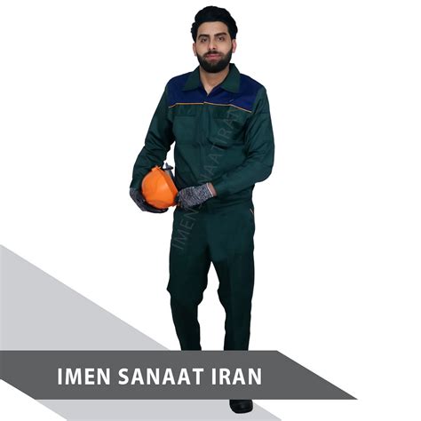 لباس کار کارگری سفارشی کد 502 ایمن صنعت ایران