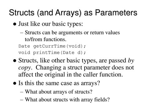 Arrays And Arrays As Parameters Ppt Download