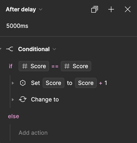 Why Is My Conditional Adding 2 To Score Instead Of 1 Rfigmadesign