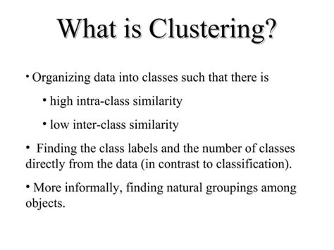 K Means Clustering Algorithm Ppt