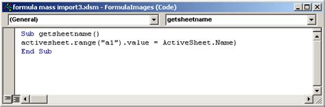 Excel Formula Get Worksheet Name With Pictures