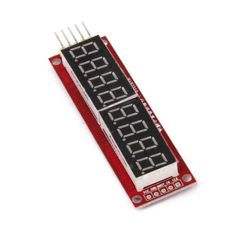 Max7219 8 Digit Led Tube Display Control Module Roboticsdna
