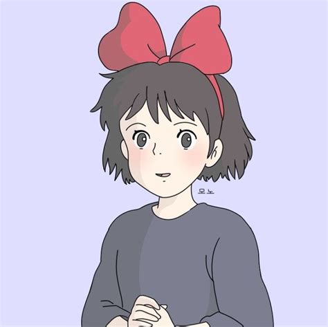 아이폰 [지브리]마녀배달부 키키 손그림 배경화면 잠금 화면 공유 네이버 블로그 배경화면 디즈니 바탕화면 지브리 스튜디오