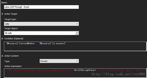 ssas 不太常用的两个功能 actions 和 perspectives 以及calculations的script view 怎么通过