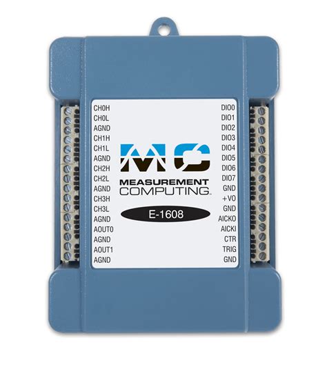Mcc E 1608 Multifunction Ethernet Daq Device