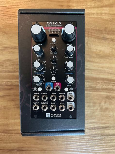 Modbap Modular Osiris Bi Fidelity Wavetable Oscillator Reverb