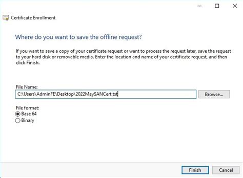 solved how to generate a multi domain csr on a windows server up