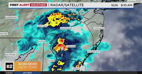 First Alert Weather Cbs New Yorks Sunday Am Update 91023 Cbs New York