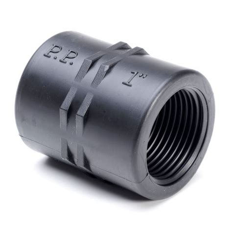 Polypropylene Threaded Socket Fitting Polypropylene Pipe Pipestock