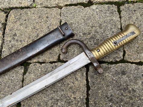 Sabre Baïonnette Mdle 1866 Manufacture St Etienne 1868 Ventes D