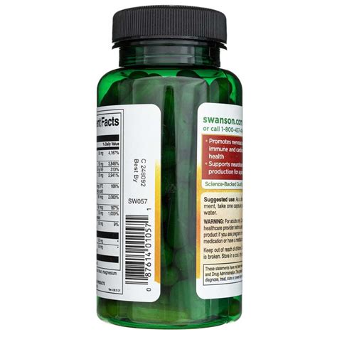 Swanson Balance B 50 Complex 100 Capsules Medpak Shop