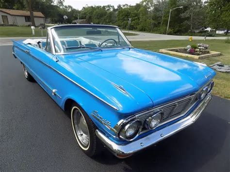 1963 Mercury Comet S 22 Convertible Roadster Rare Car Rebuilt Engine For Sale