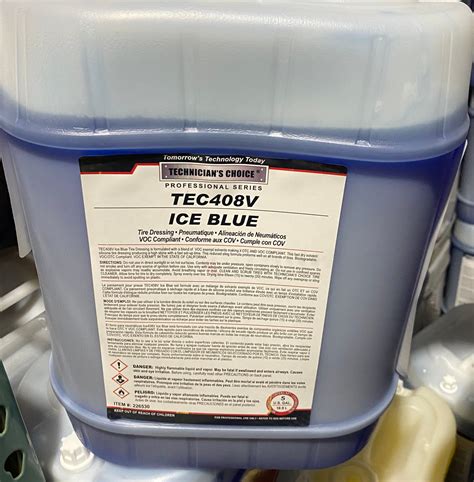 Tec 408v Ice Blue Tire Dressing Car Detail Supplies