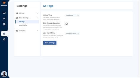 Scan Settings User Guide AdValify Io Scan Settings User Guide AdValify Io