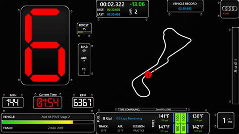 Carbon V1 2 Update Simhub Dash R Assettocorsa
