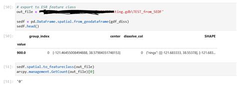 Converting Spatially Enabled Dataframe To Feature Esri Community