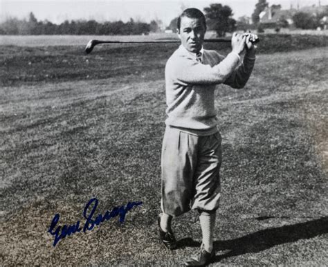 Gene Sarazen 1935 Masters Champion 1922 23 33 Pga Champ 1922 32 Us